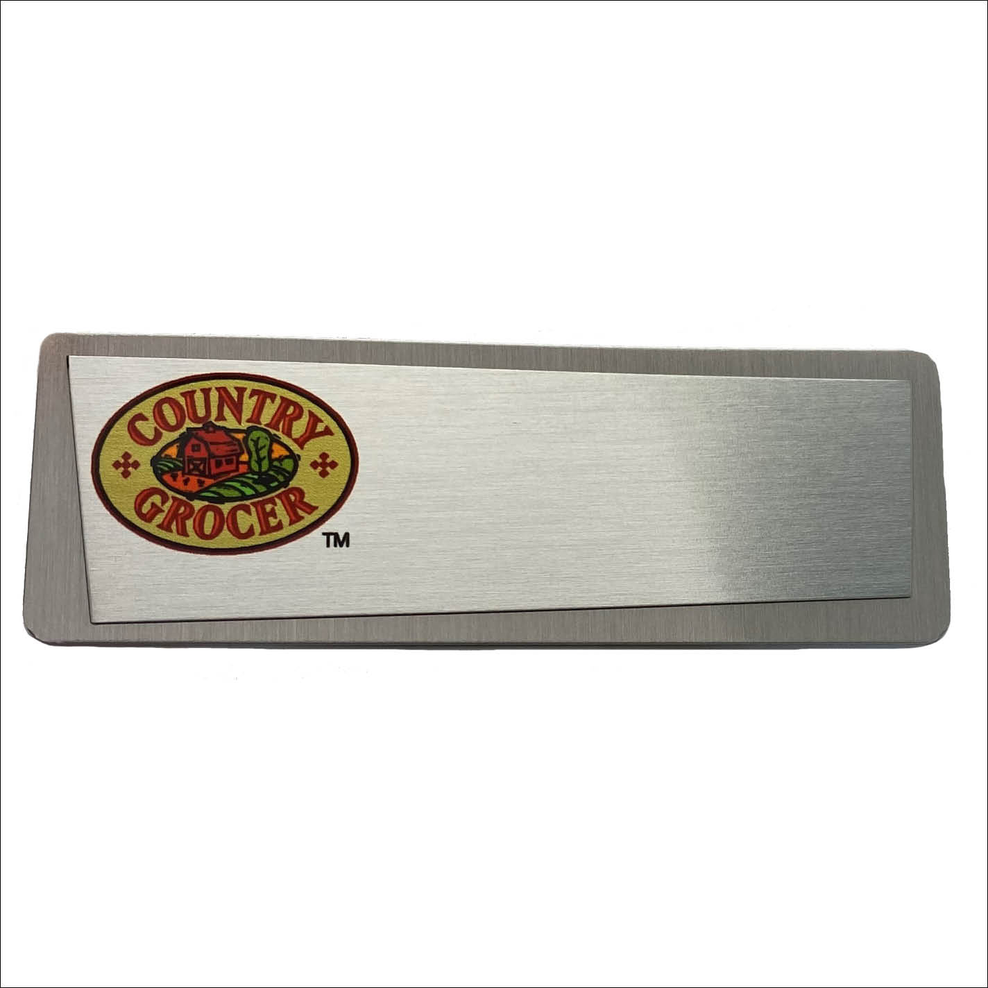 Personalized Country Grocer Name Tag – Country Grocer Wear